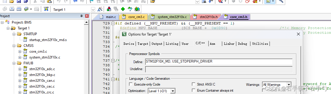 stm32f103cbt6创工程文件_stm32f103cbt6 keil 工程-CSDN博客