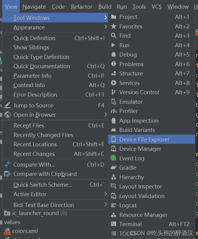 Android Studio完成设备文件浏览器和adb基本操作_android studio查看手机文件-CSDN博客