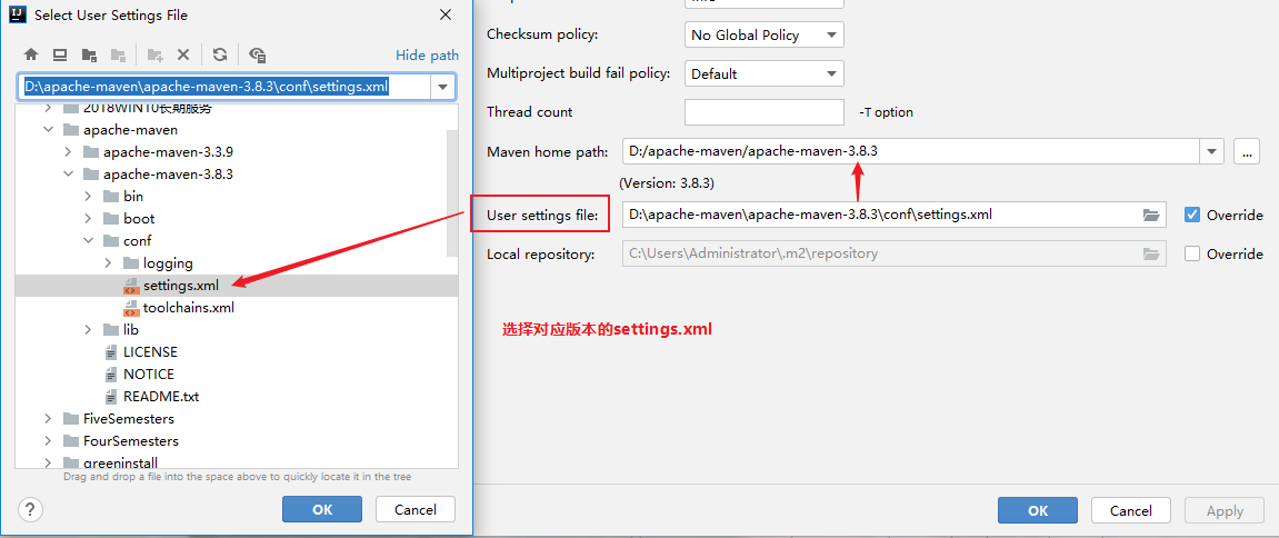 Error running : No valid Maven installation found. Either set the home directory in the_error ...