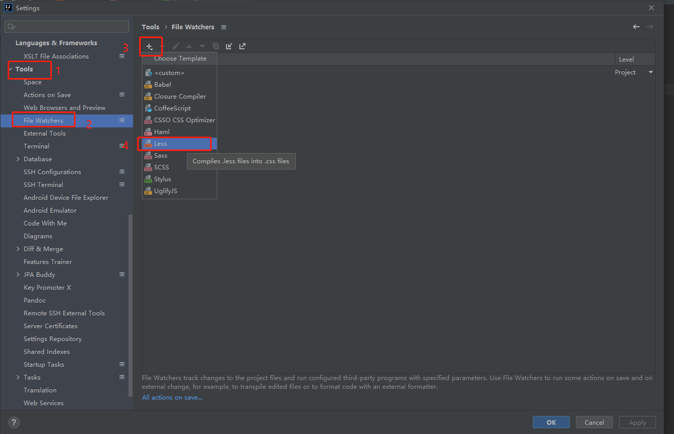 IntelliJ IDEA 配file watchers-CSDN博客