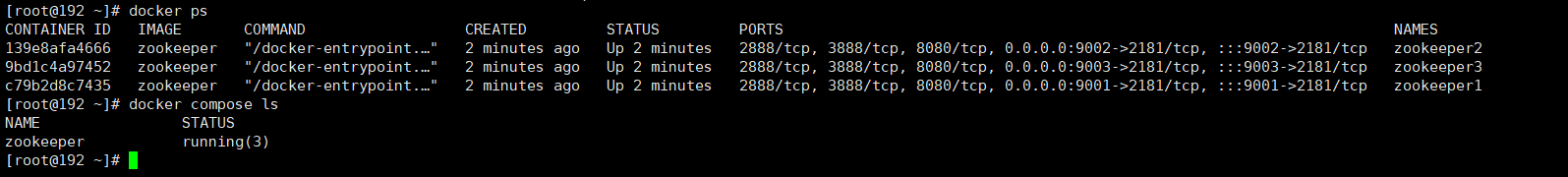ZooKeeper ：Docker Compose部署ZooKeeper集群_docker-compose部署sookeeper集群 cannot open channel to-CSDN博客