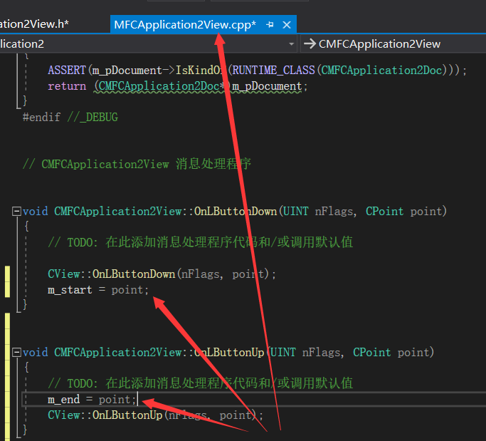 MFC/VS初入门（鼠标响应、对话框按钮设置）详细保姆级_mfc]mfc的button控件响应鼠标按下和抬起-CSDN博客