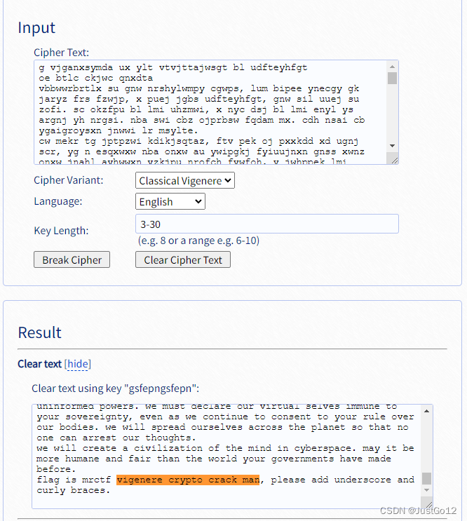 buu [MRCTF2020]vigenere-CSDN博客