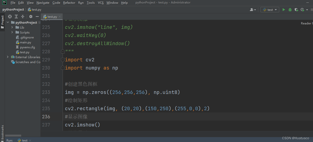 【无标题】Pycharm中cv2函数没有代码提示，详细的解决办法_pycharm cv2没有代码提示-CSDN博客