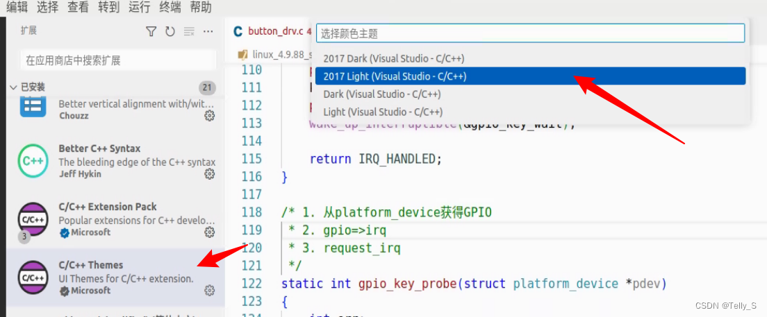 VSCode C/C++ Theme主题自定义配色方案_vscode配色方案-CSDN博客