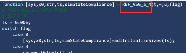 Matlab/Simulink中的S函数模块嵌入人工智能、神经网络算法设计仿真案例详解（以基于RBF神经网络算法的VSG转动惯量自调节为例）_simulink神经网络模块-CSDN博客