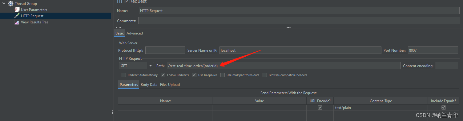 Jmeter压力测试报错:non Response Message Illegal Character In Path At Index 43 请求路径 Csdn博客