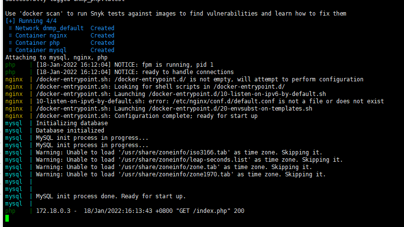 DNMP:基于docker搭建集成LNMP（nginx+mysql+php）-CSDN博客