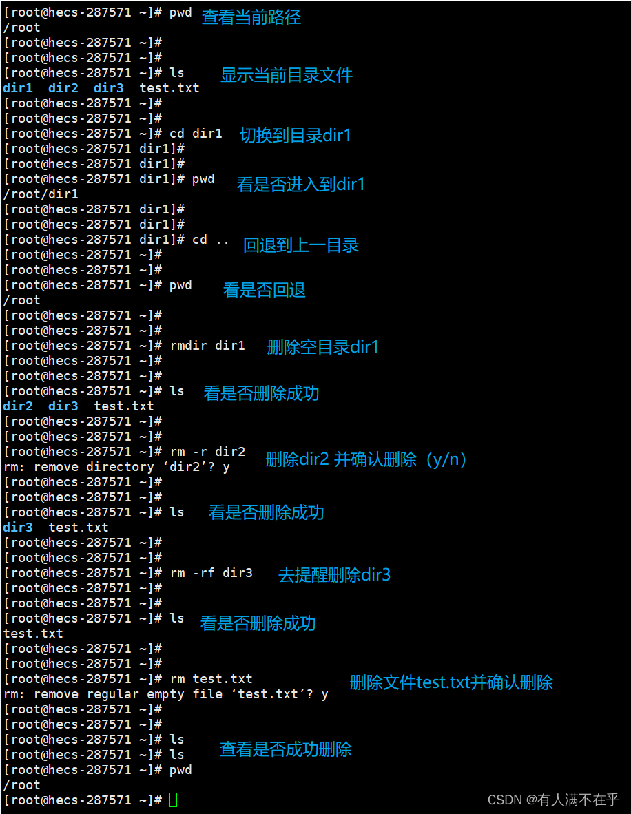 Linux（2linux基本指令）linux Ls Rf Csdn博客