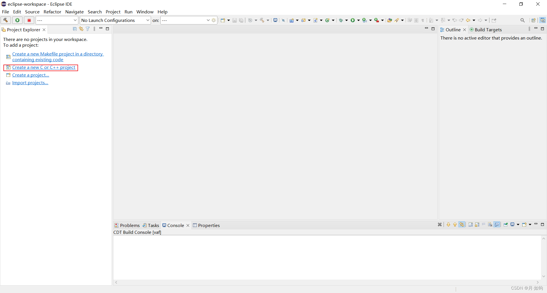 环境搭建：Win 10 + Eclipse 搭建 C/C++ 开发环境_eclipse c++-CSDN博客