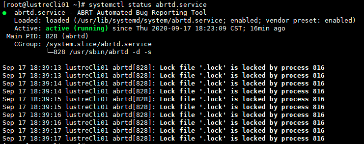 SSH登录时间久，登录后报错：‘abrt-cli status‘ timed out_abrt-cli status' timed out-CSDN博客