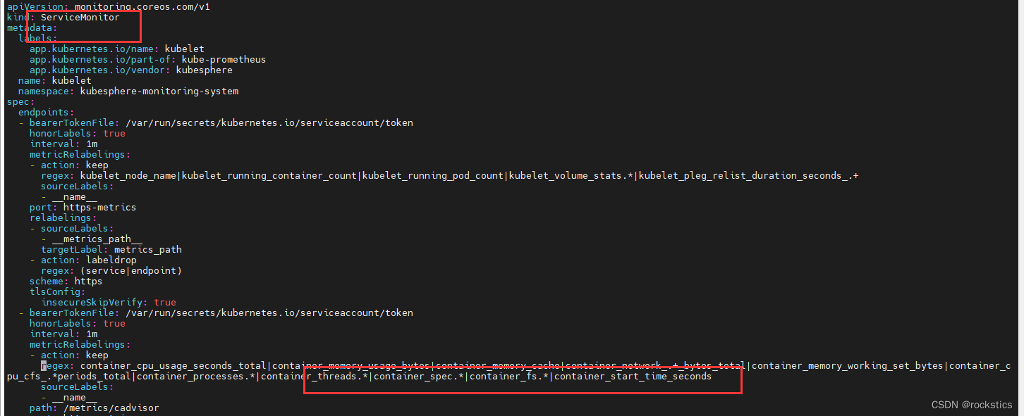 关于修改prometheus Operator 方式下的prometheus的配置文件kubesphere修改prometheus配置 Csdn博客 7267