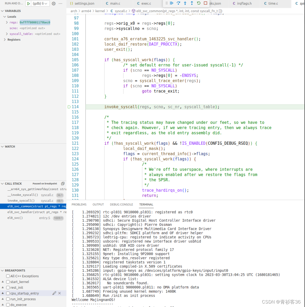 Linux- 分析 time/gettimeofday 系统调用在 ARM64 Linux 中的执行过程_linux gettimeofday-CSDN博客