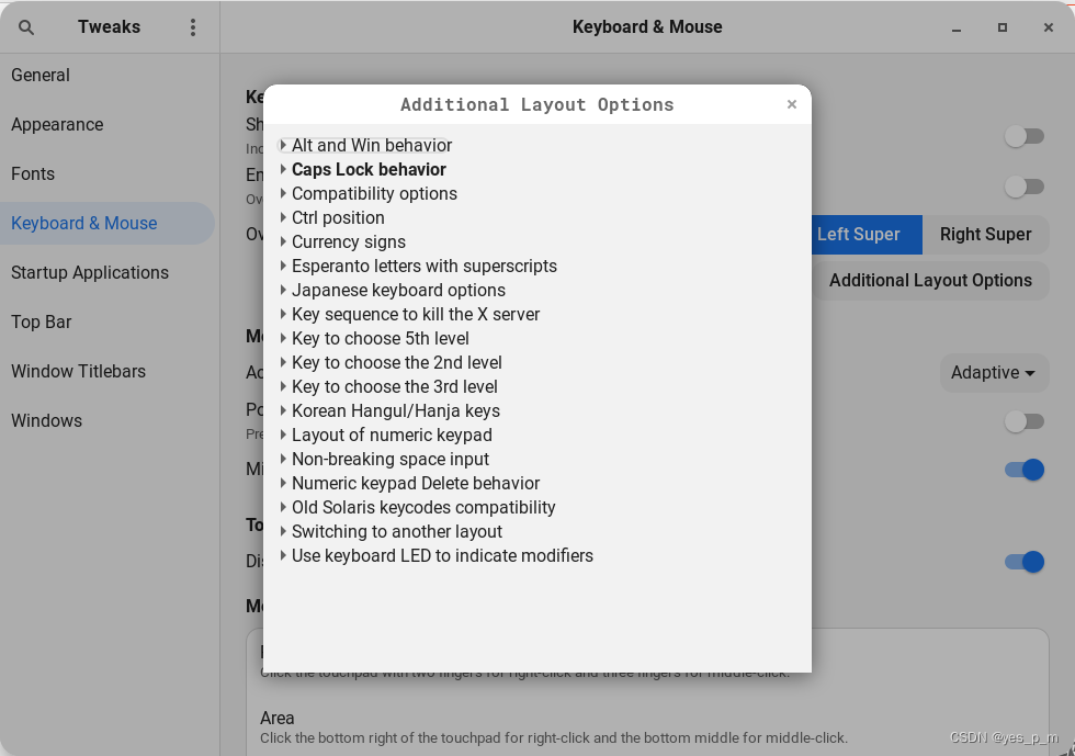 ubuntu将capslock映射为esc_ubuntu 键盘映射_yes_p_m的博客-CSDN博客