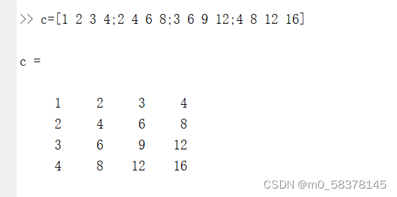 Matlab——矩阵matlab中matrix Csdn博客