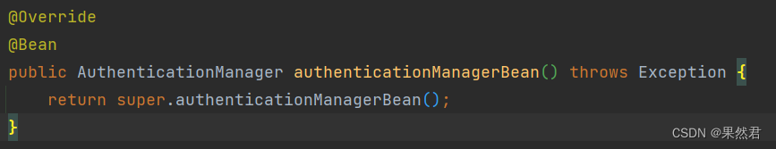 springsecurity使用authenticate方法时造成栈溢出_authenticationmanager 内存溢出-CSDN博客