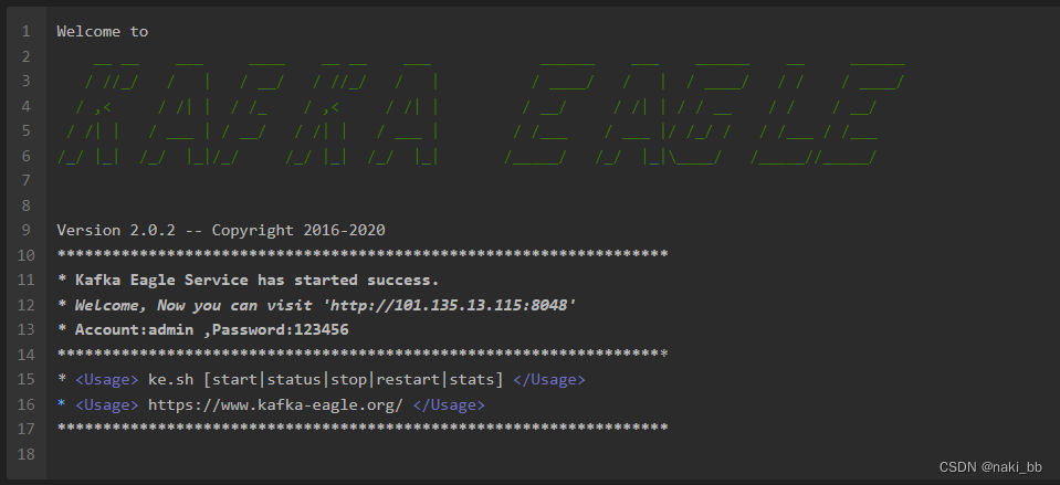 kafka-eagle 使用_kafka-eagle使用文档-CSDN博客