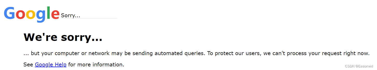 解决谷歌学术：We‘re sorry..._we're sorry... ... but your computer or network ma-CSDN博客