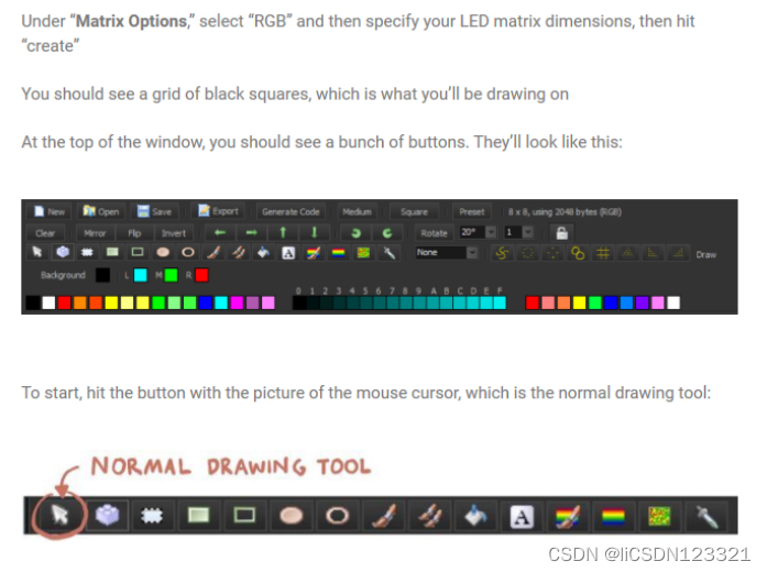 LED Matrix Studio使用简易教程-CSDN博客