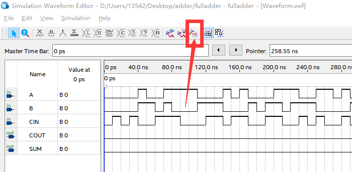 Quartus Prime 原理图输入以及仿真流程_quartu如何输入总线-CSDN博客