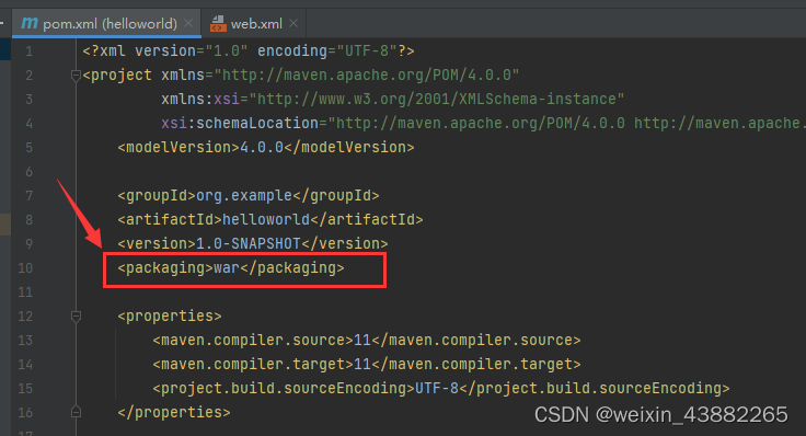 IDEA2022社区版搭建web项目，并用maven打包成war包，部署到tomcat9中_idea 2022社区版-CSDN博客