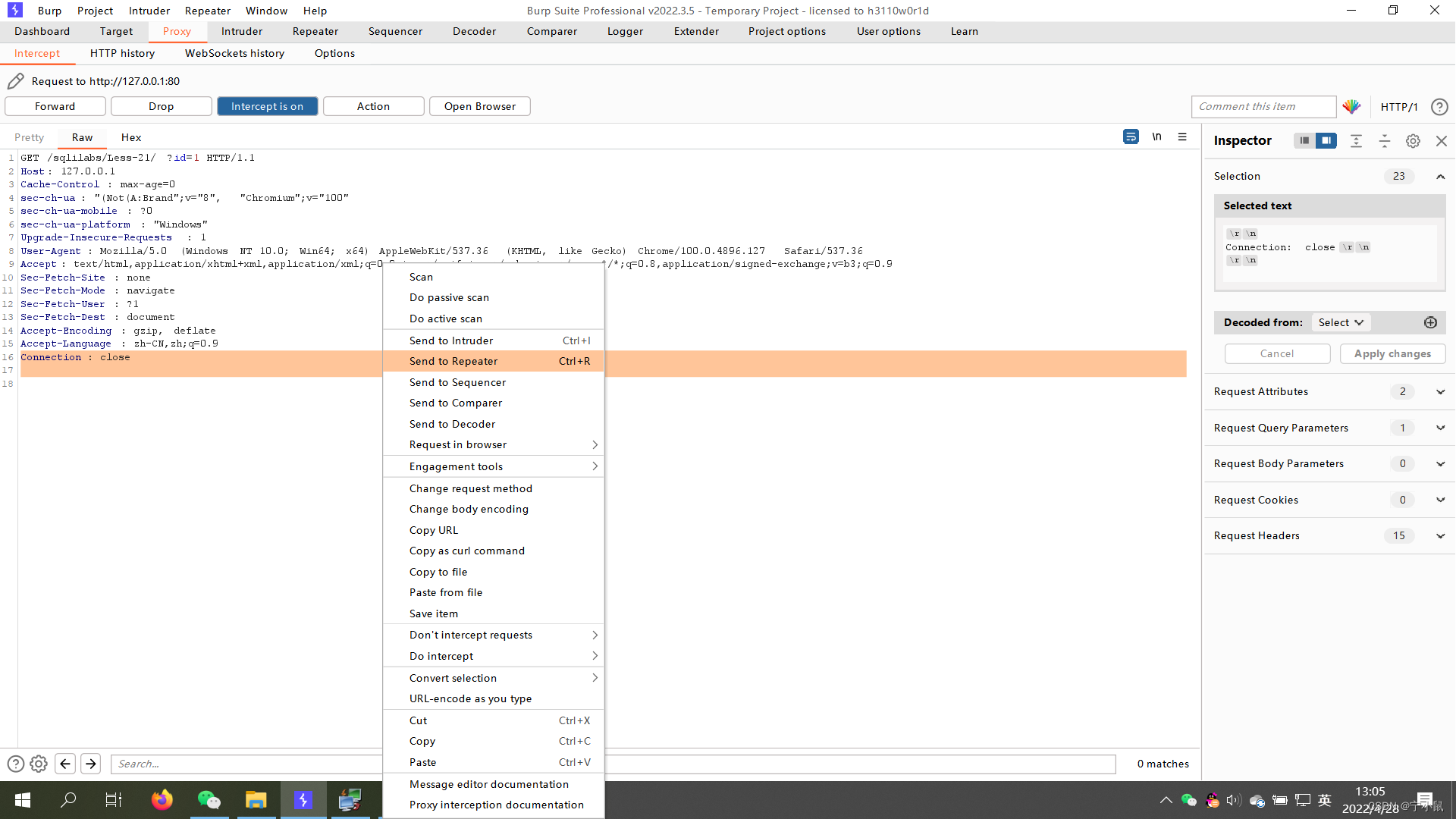 初识burp【简单抓包与查看】_burp中response咋查看-CSDN博客