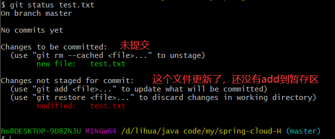 git——02常用操作_fatal: your current branch 'master' does not have -CSDN博客
