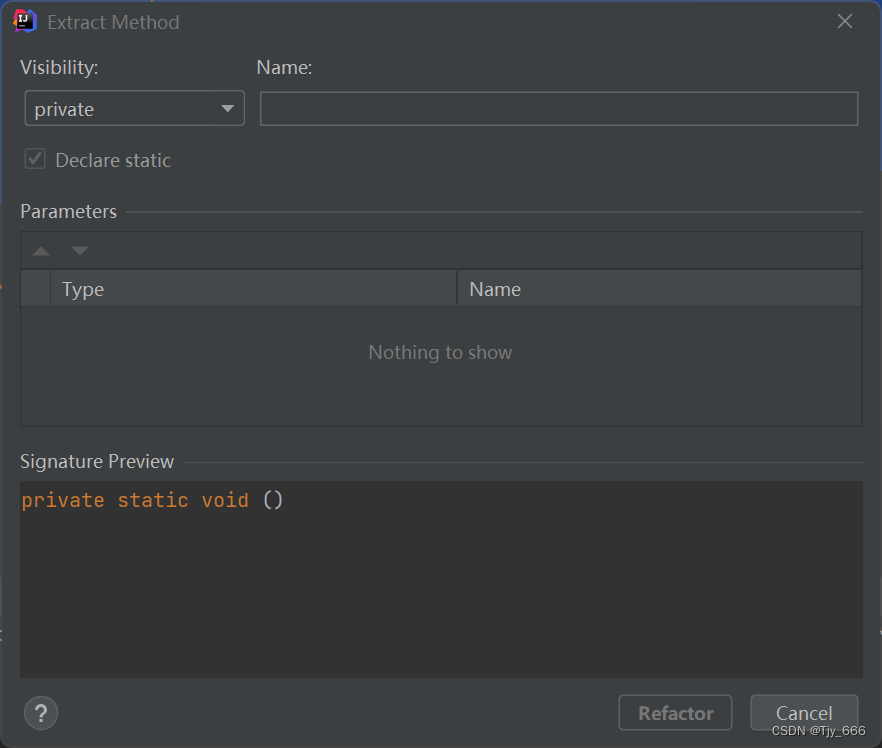 idea 快速生成函数（快捷键）_idea选中行封装成函数-CSDN博客