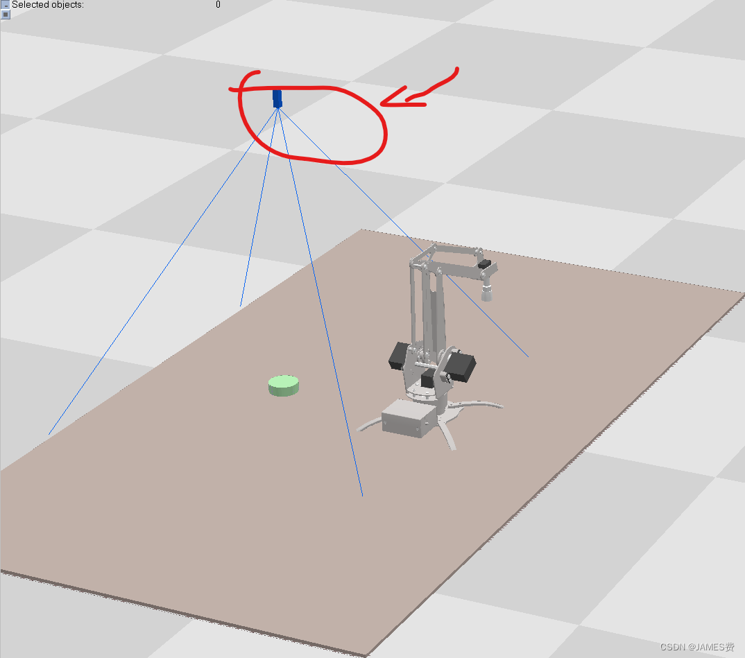 Python机器人编程——在vrep环境中，uarm与摄像头联动，实现基于视觉识别的自动抓取，垃圾自动分类（上）vrep视觉伺服 Csdn博客