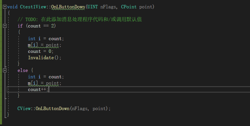 MFC中鼠标点击画三角形（基于VS）_mfc用鼠标画角显示角度-CSDN博客