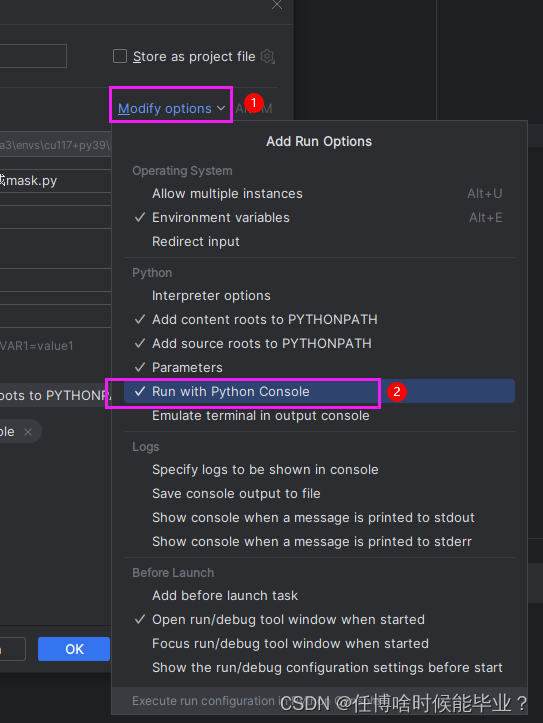 Pycharm在程序运行完成后，查看每个变量并继续对变量进行操作的方法（show variables）_pycharm变量显示窗-CSDN博客