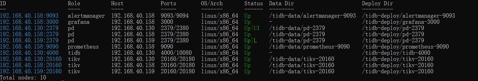 TIDB - 使用TIUP在线搭建TIDB集群_numactl not usable, bash: numactl: command not fou-CSDN博客