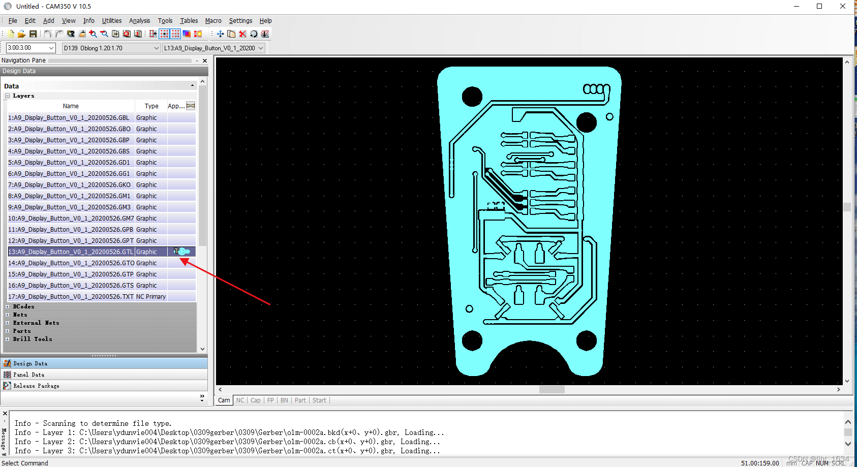 AD生成Gerber及CAM350、DFM检查_ad坐标文件怎么生成-CSDN博客
