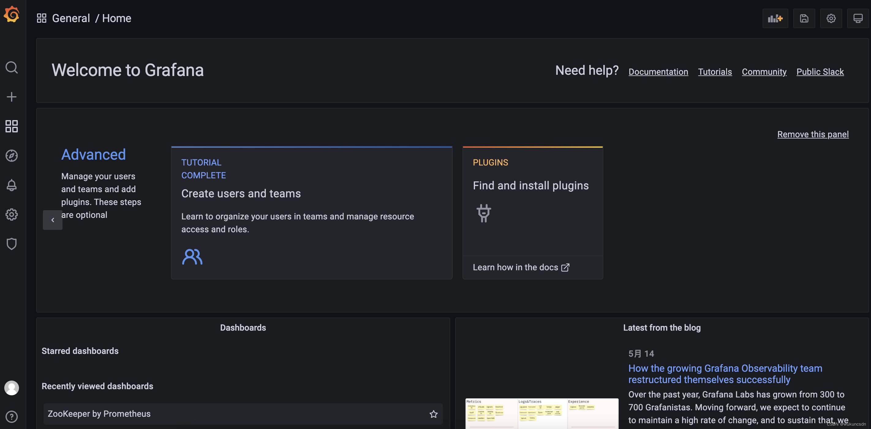Prometheus+grafana实现zookeeper监控实现_grafana zk-CSDN博客