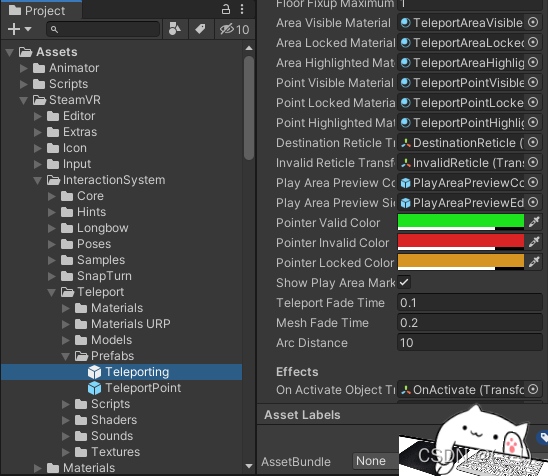 Unity Steamvr利用案例实现人物位移streamvr用圆盘平移 Csdn博客