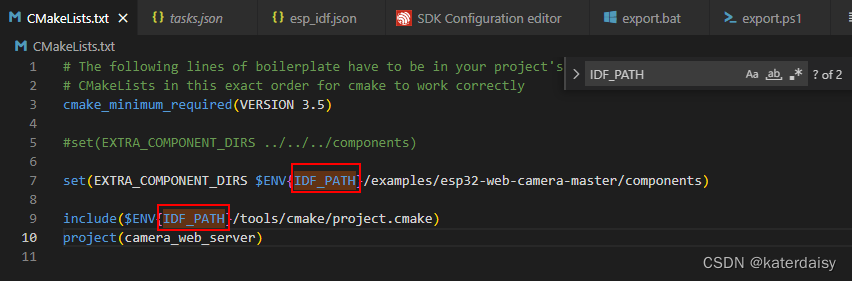 ESP32 IDF的IDF_PATH环境变量是在哪里定义的_esp32 设置环境变量-CSDN博客