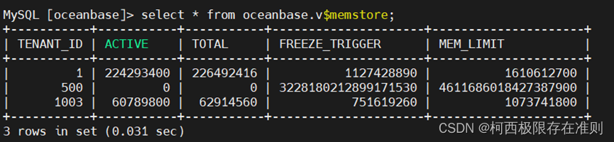 OceanBase存储引擎高级技术——内存数据落盘策略-合并和转储_lsm tree存储结构中数据从内存落盘时的方式是什么-CSDN博客