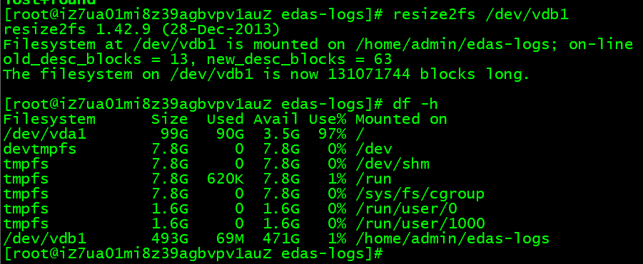 linux磁盘挂载之后，容量显示异常_硬盘挂载内存不对-CSDN博客