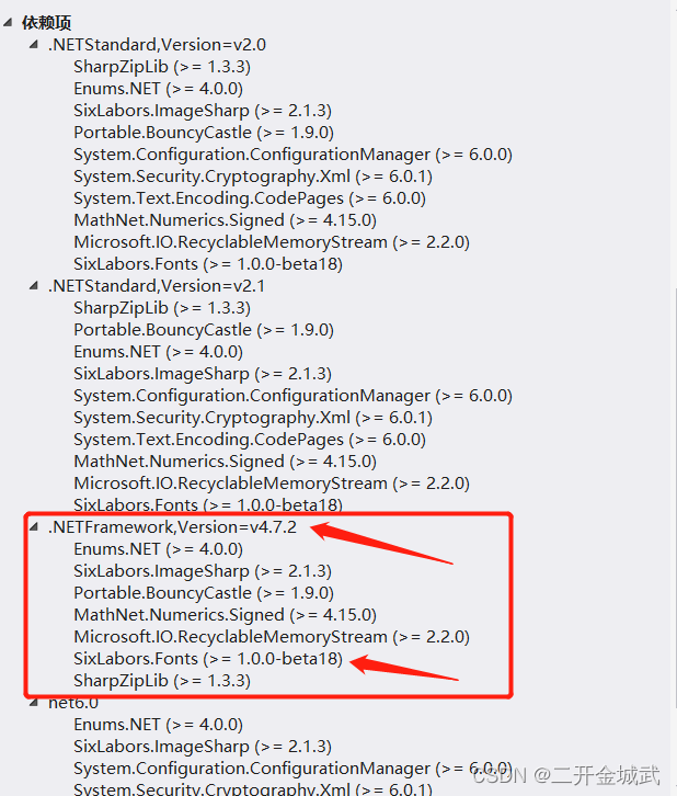 CAD二次开发 Excel/Word读写工具包NPOI安装Bug解决方案（无法解析依赖项“SixLabors.Fonts”）_无法解析依赖项 ...