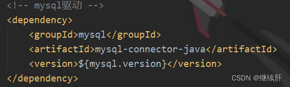 今天使用代码生成器的时候出现了这个报错，记录一下：_pom mysql-connector-java 8-CSDN博客
