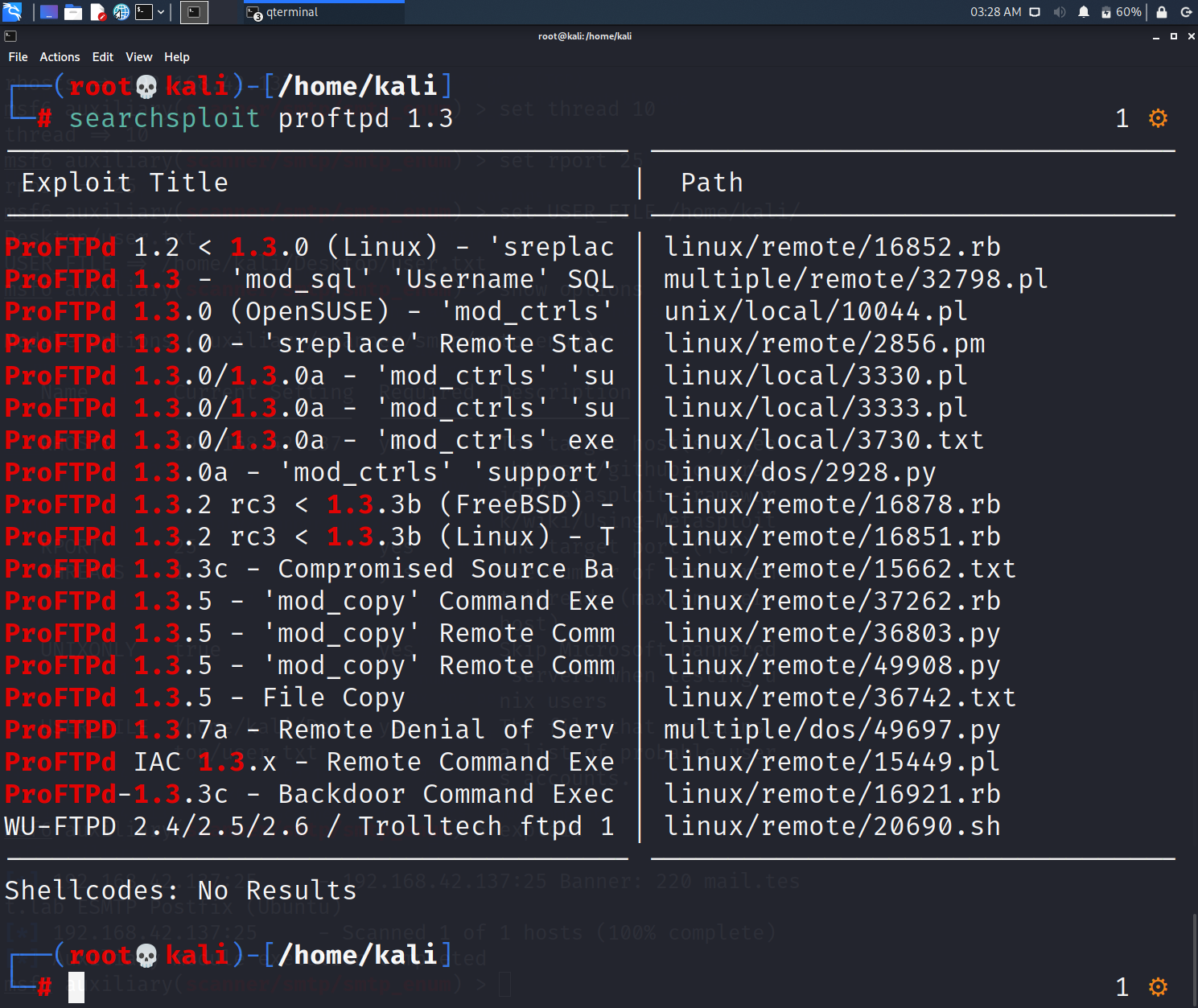 6-20漏洞利用-proftpd测试_proftpd1.3.1-CSDN博客