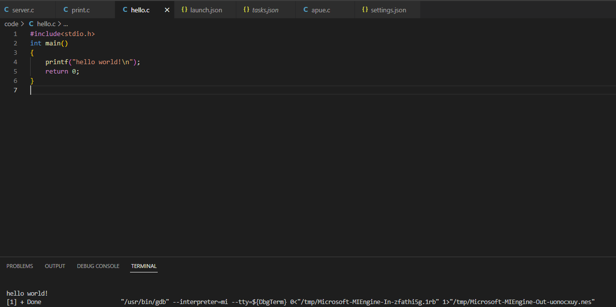 vscode c语言代码F5编译运行_vscode f5-CSDN博客