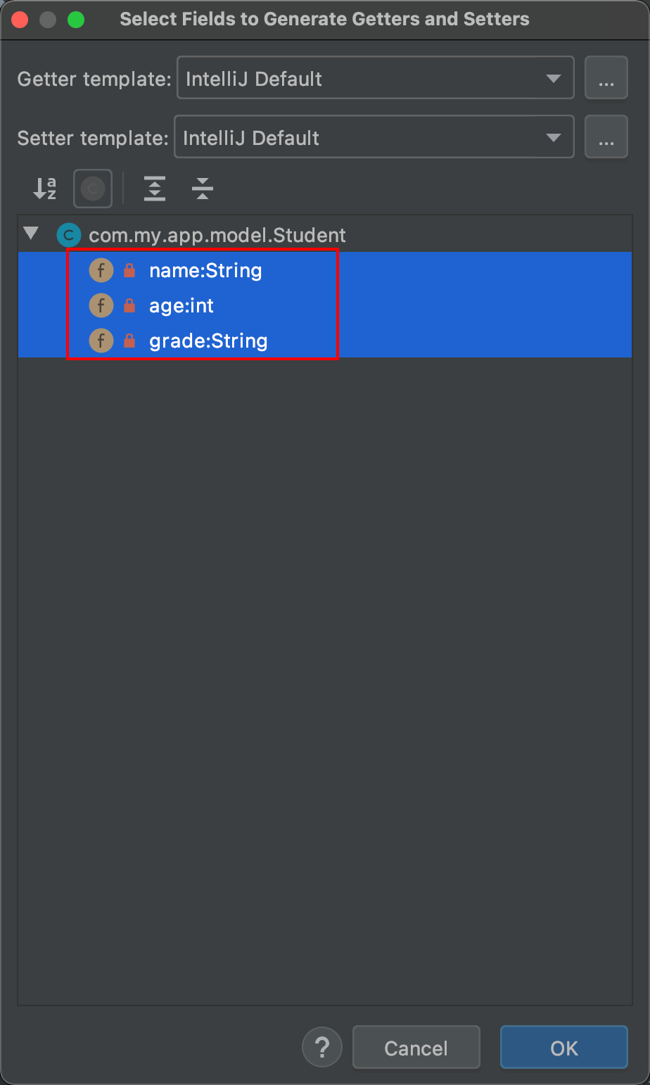 java快速生成get/set方法_java快捷键生产=成get set-CSDN博客