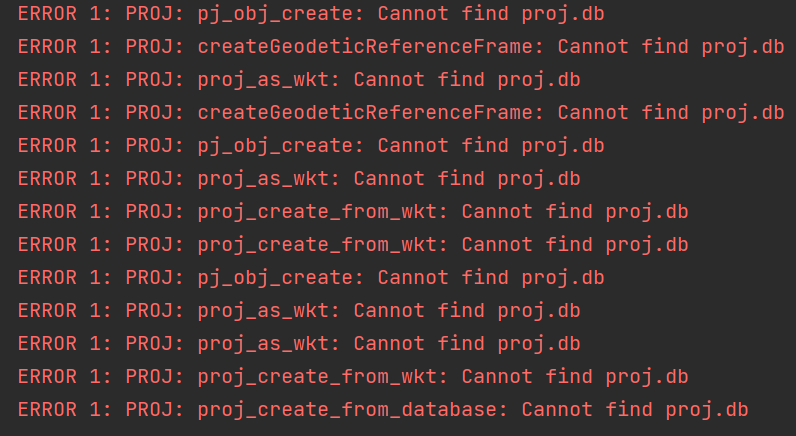 Anaconda环境下，处理error 1 Proj Pj Obj Create Cannot Find Proj Db问题 Proj Db设置相对路径 Csdn博客