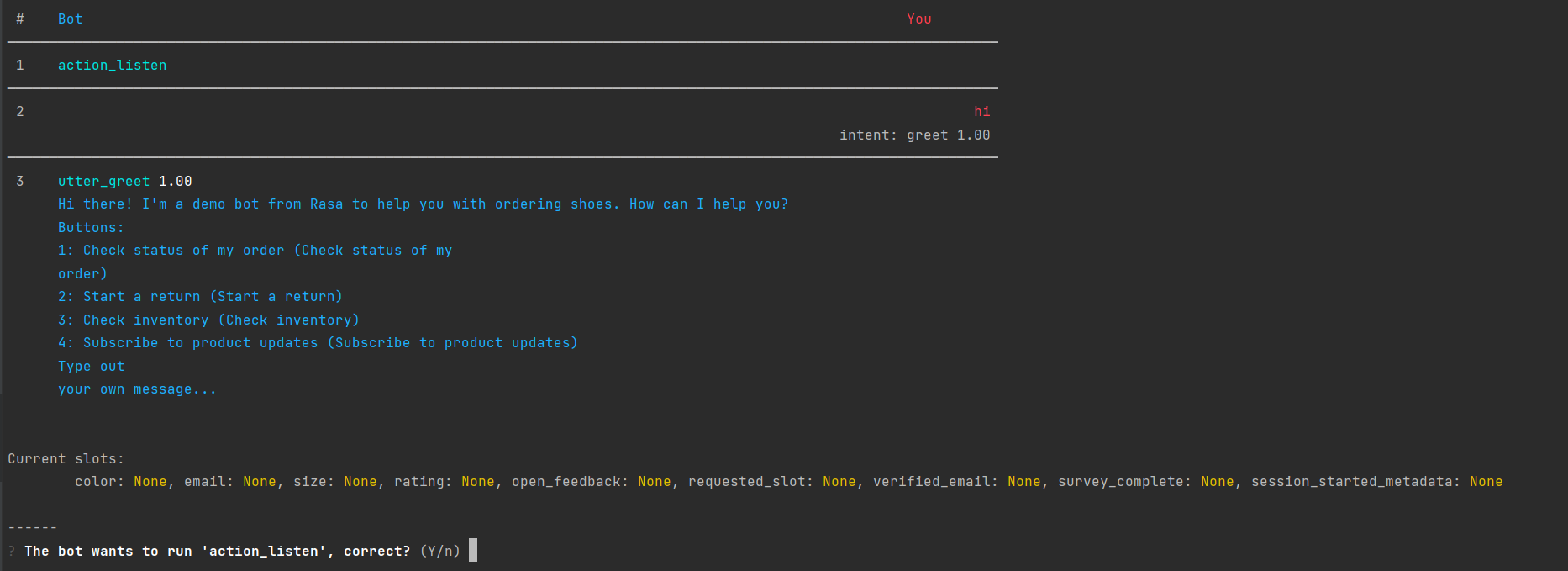 Gavin老师Transformer直播课感悟 - Rasa项目实战之电商零售智能业务对话机器人业务功能微服务解析与调试演示(八十二)_rasa 在电网 中的应用-CSDN博客
