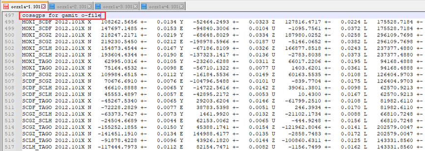 COSAGPS进行GAMIT基线解算数据的平差-CSDN博客