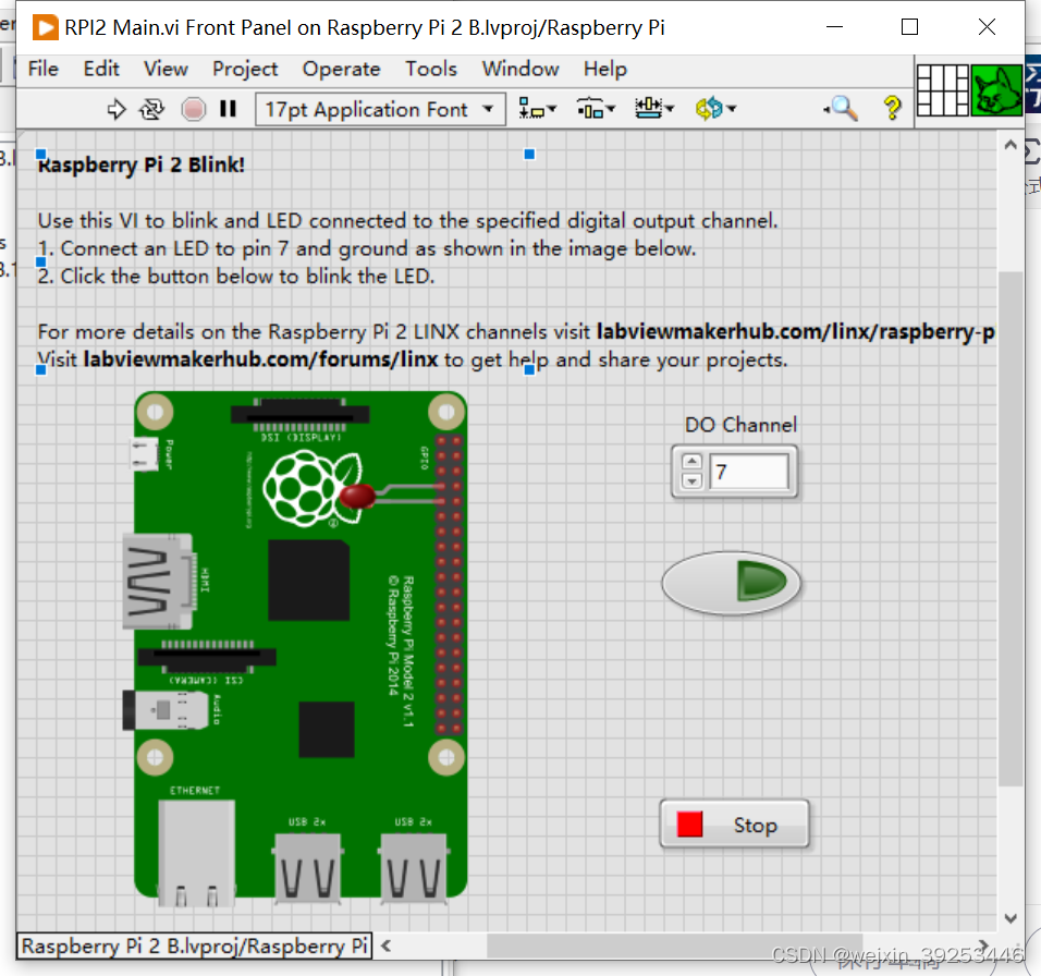 树莓派+Labview 初学 第一篇_labview 树莓派-CSDN博客