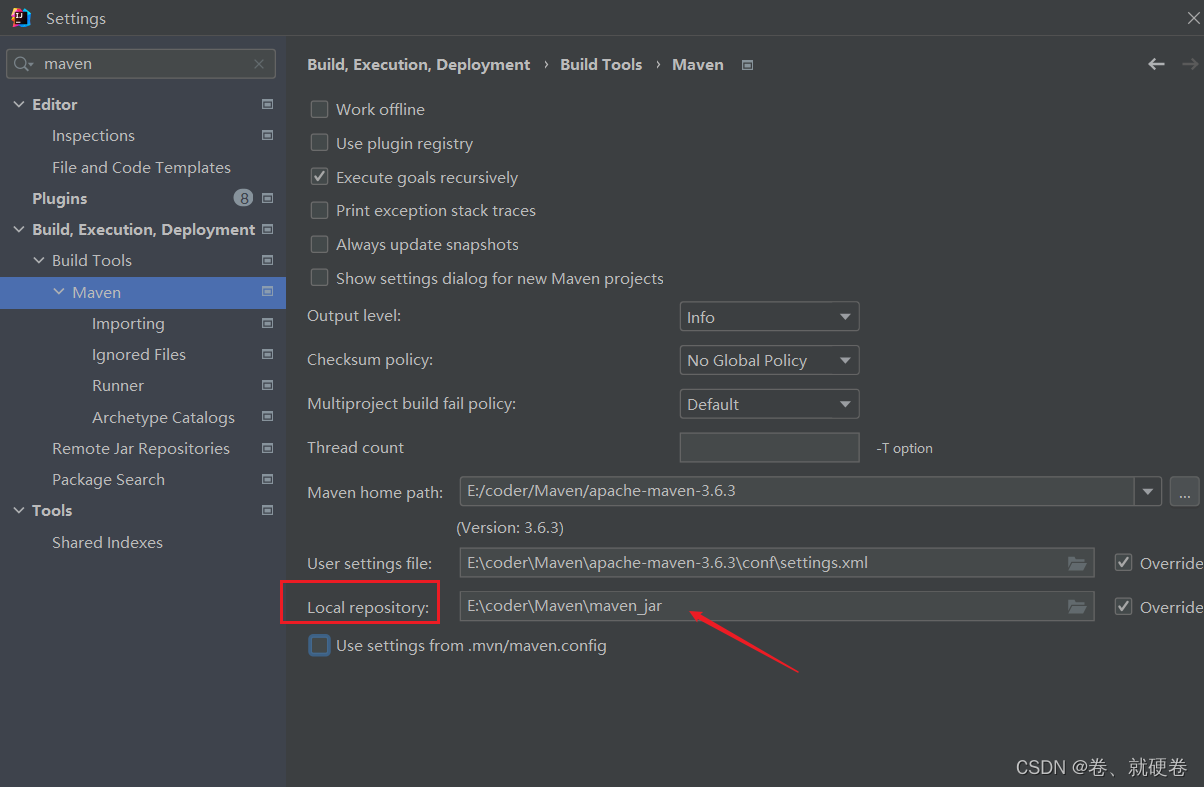 IDEA gets stuck after creating Maven project, problem analysis and solution - Programmer Sought