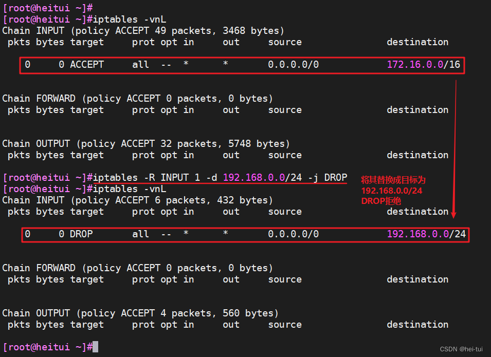 linux防火墙iptables_通过shell脚本配置防火墙规则ip黑名单-CSDN博客