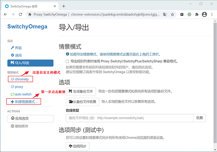 Proxy SwitchyOmega安装和使用_proxyswitchy-CSDN博客